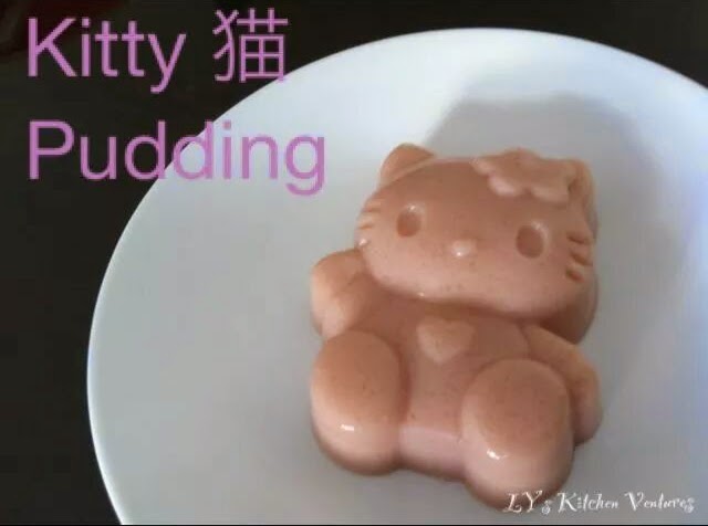 LY's Kitchen Ventures: Vitagen Pudding - Kitty 猫 Pudding